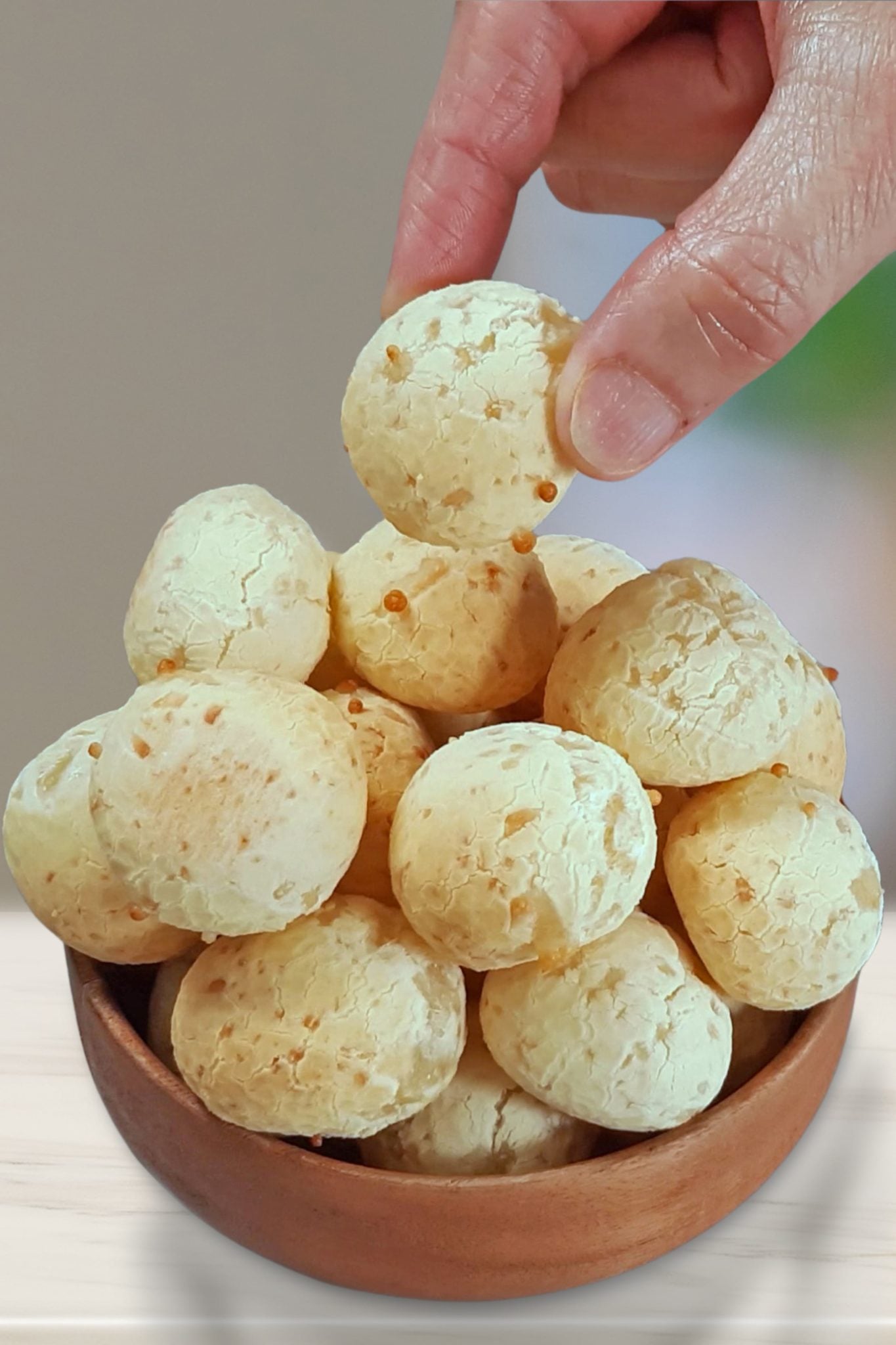 Vegan Brazilian Cheese Bread • Bakefree