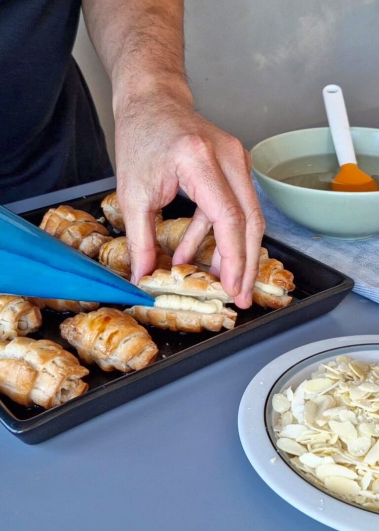 Mini Gluten Free Vegan Almond Croissant