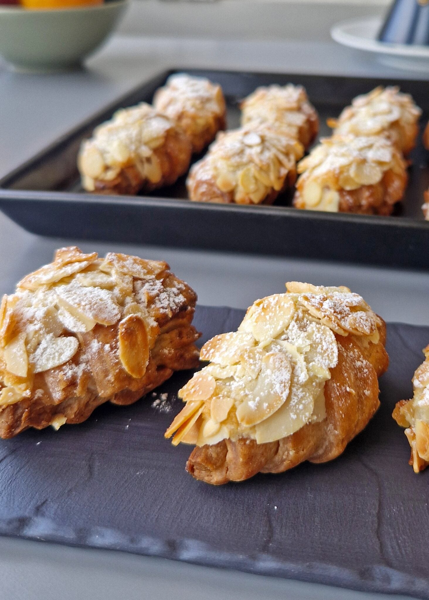 Mini Gluten Free Vegan Almond Croissant